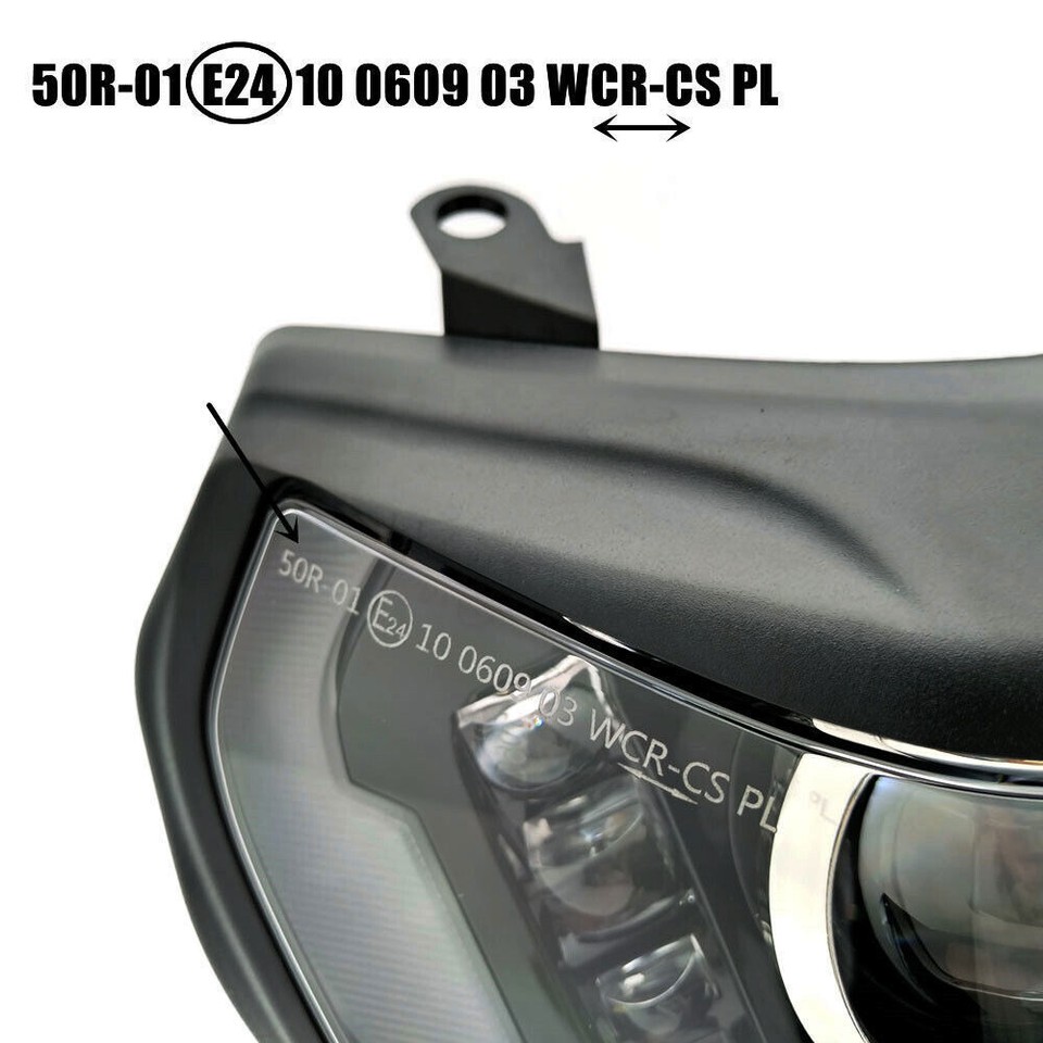 For Yamaha MT07 2019 / MT09 FZ09 2014 2015 2016 LED Headlight Assembly ...