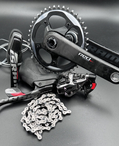 SRAM Red 22 Mini Group Groupset 1x Derailleur Crankset Shifters Chain ...