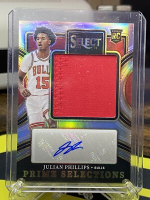 Julian Phillips 2023-24 Panini Select Prime Selections Rookie Patch ...