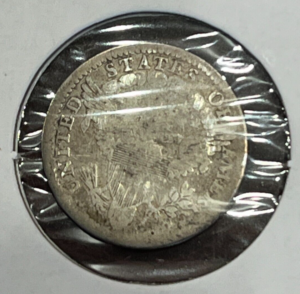 1803 Half Dime Draped Bust Heraldic Eagle Reverse Looks VG/F | eBay