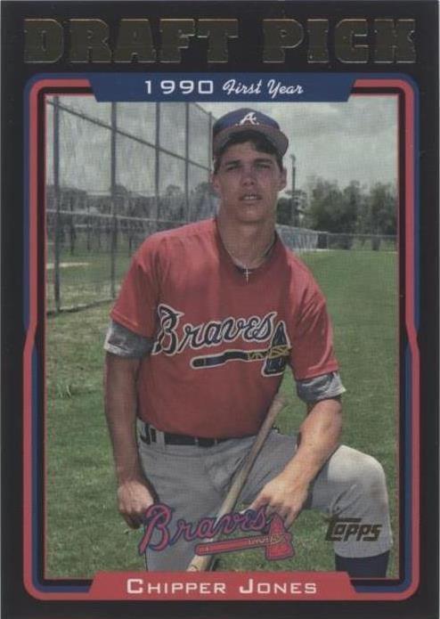 2022 Topps Archives - 2005 Topps Draft Picks Chipper Jones #351 Black ...