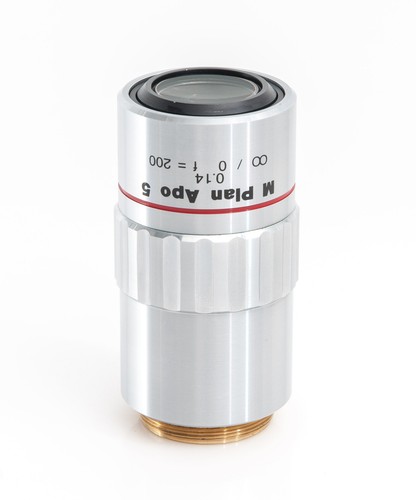 Mitutoyo Microscope Lens M Plan Apo 5x/0.14 378-802-2 | eBay