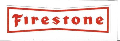 FIRESTONE Sticker vinyle laminé | eBay