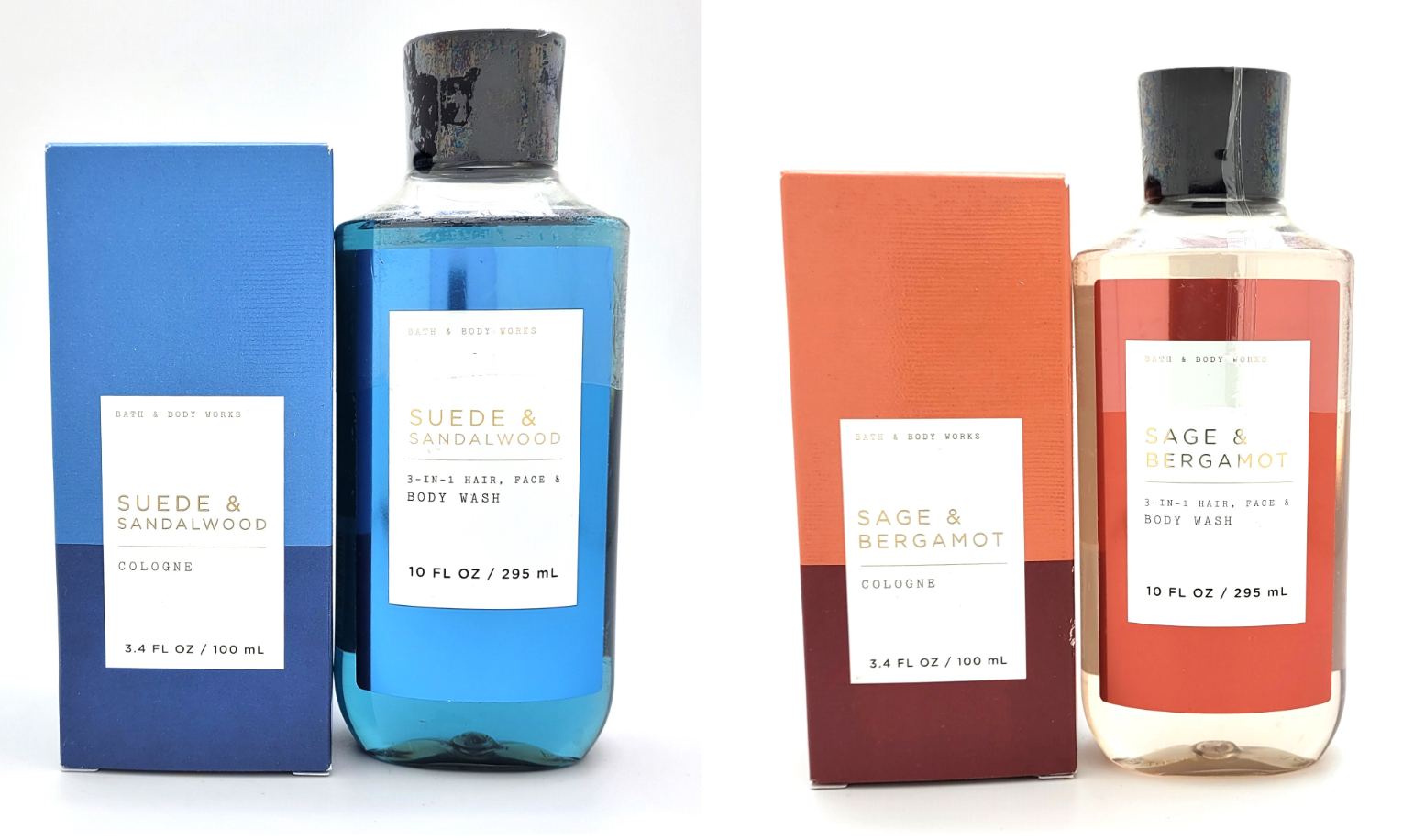 Bath & Body Works Cologne & Body Wash Full Size 2- pc Bundle U-pick | eBay