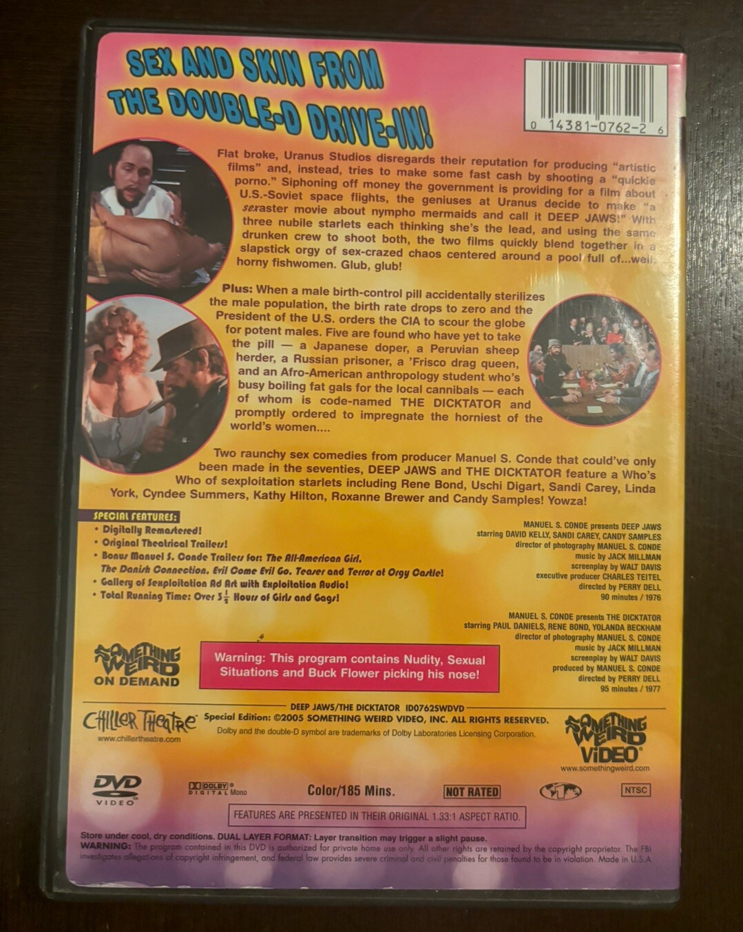 Deep Jaws / the Dicktator (DVD, 1974) for sale online | eBay