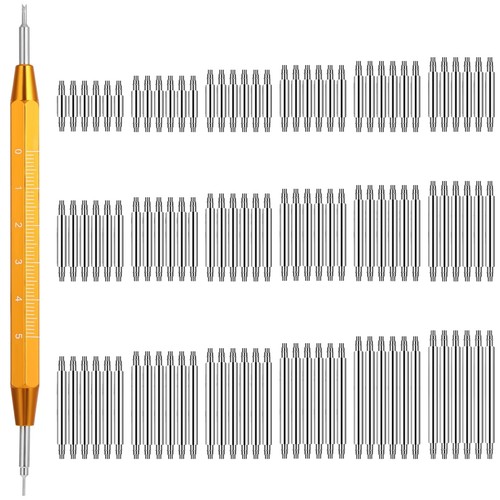 108 PCS Watch Band Pins Replacement Kit, Watch Spring Bar Tool ...