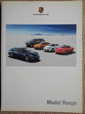 [Import duties included] Porsche Model Range Catalog, Latest Models ...
