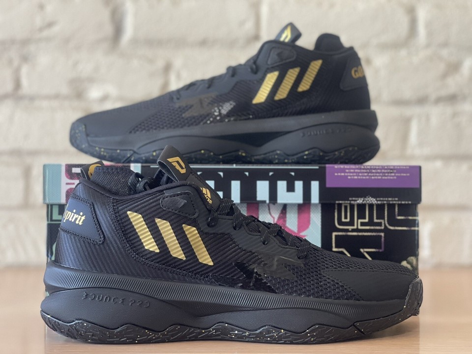 Adidas DAME 8 Damian Lillard Shoes Men's Size 11 Black Basketball ...