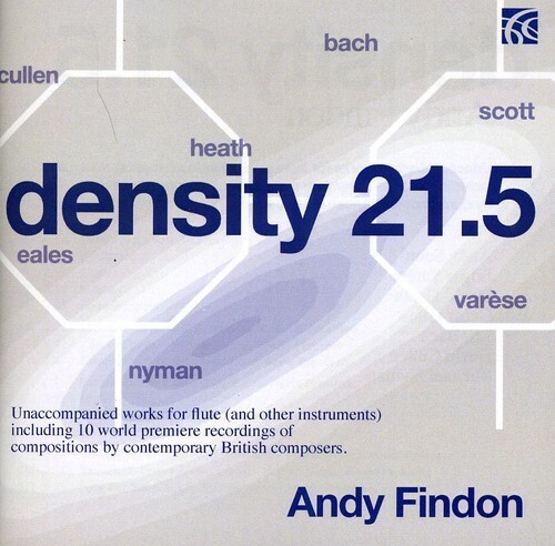 FINDON / SCOTT / VERSES / NYMAN / CULLEN - DENSITY 21.5: UNACCOMPANIED ...