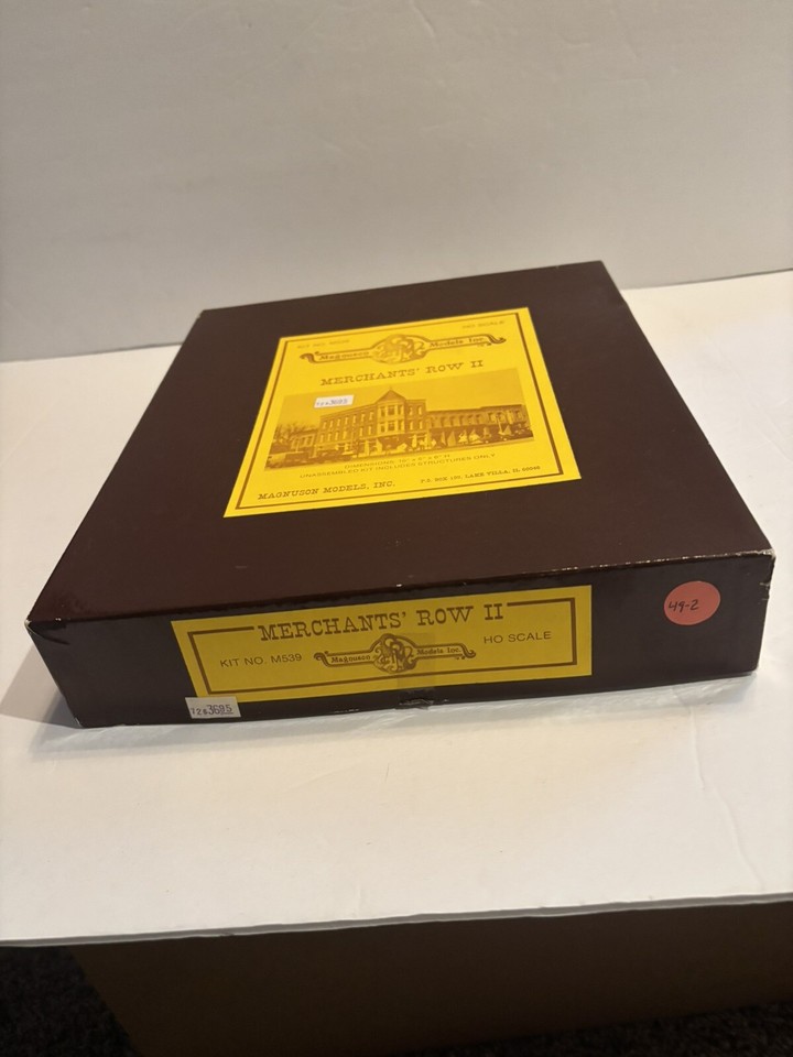 Magnuson Models Merchant’s Row II HO Scale Kit M539 NIB | eBay