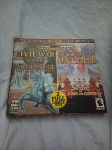 Hidden Mysteries PC MAC CD-ROM Civil War and Buckingham Palace Secrets ...