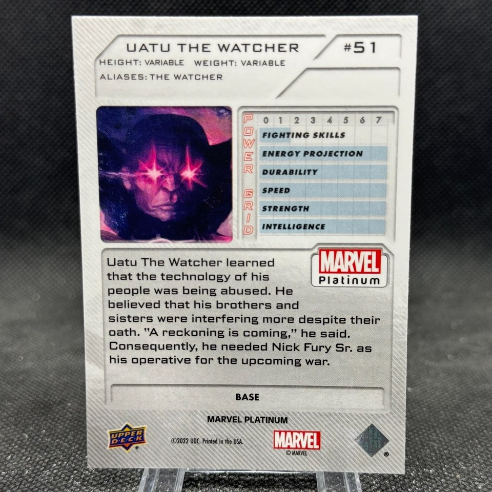 Uatu the Watcher 2023 Upper Deck Marvel Platinum Base #51 | eBay