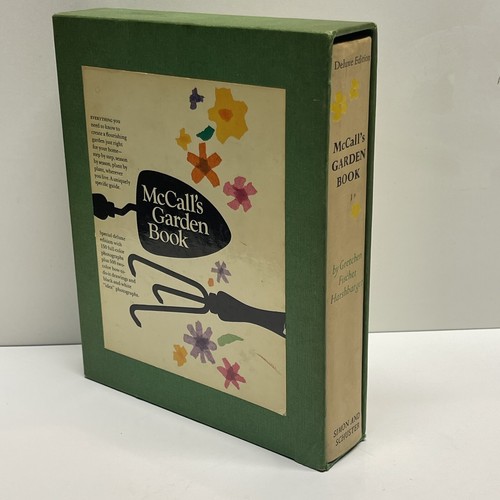 Vintage 1968McCall's Garden Book 1st Deluxe Edition Gretchen Fischer ...