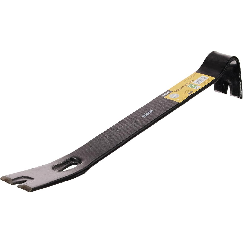 ROLSON Tools 15" Flat Nail Pry Bar Utility Puller Crowbar Floorboards ...