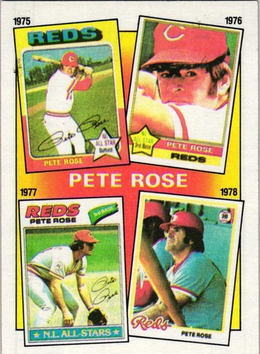 1986 Topps 5 Rose Special: '75-'78 Cincinnati Reds | eBay