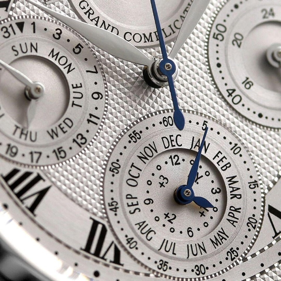 Shellman Grand Complication Classic Men's Watch No. 490 Round Silver ...