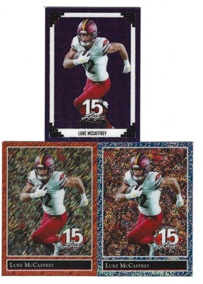 2025 Leaf National Promo Luke McCaffrey Base 3-Card Lot 🔥🔥🔥 | eBay