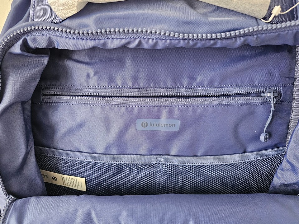 NWT LULULEMON New Crew Backpack Lightweight OS BRBU Brilliant Blue | eBay