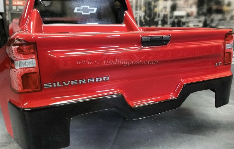 Chevy 19 Silverado Z71 Custom Painted RC Body 1/5 For Traxxas X-MAXX ...