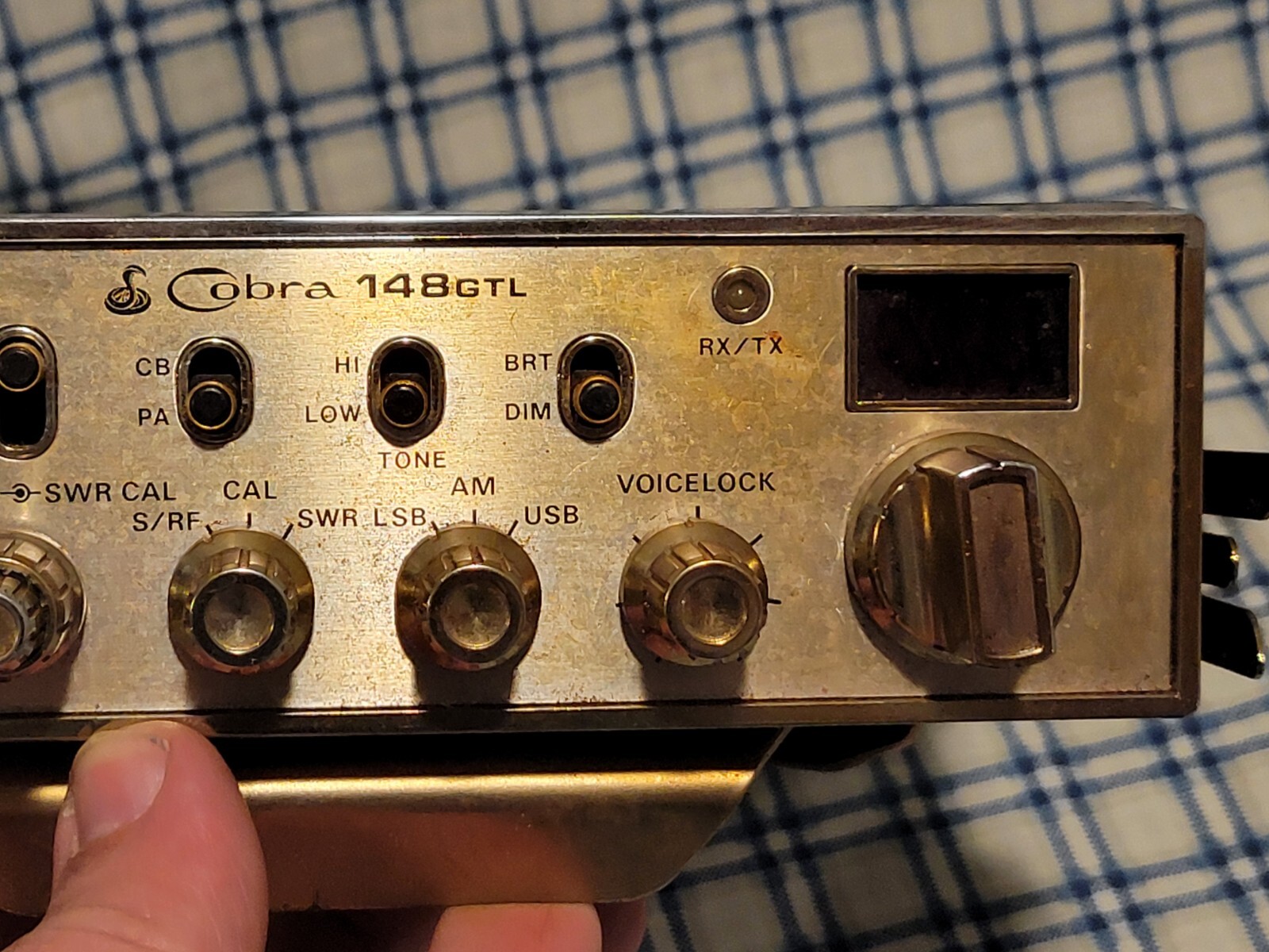 VINTAGE Cobra 148 GTL SSB CB Radio With Microphone May Work Selling As ...