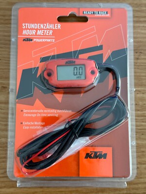Genuine KTM Stundenzahler Hour Meter SX / SX-F / EXC / EXC-F, BNIB Free ...