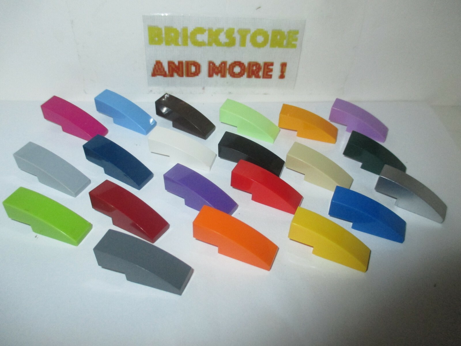 Lego - Slope Curved Pente Courbe 1x3 50950 - Choose Color & Quantity | eBay