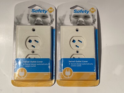 SAFETY 1ST Swivel Outlet Cover Set of 2 Babyproof Your Electrical ...
