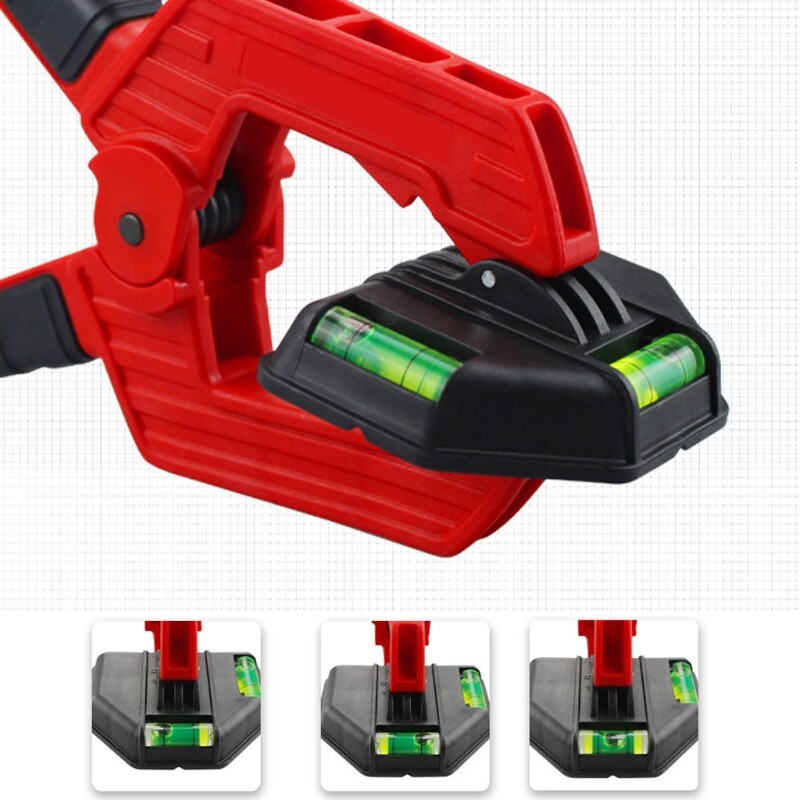Durable Spring Clamps with Spirit Levels Heavy Duty 3 for Woodworking ...