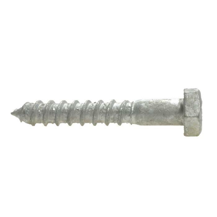 Qty 500 Hex Coach Screw M8 (8mm) x 65mm Galvanised Lag Bolt Gal HDG ...