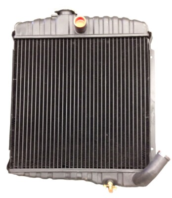 1966-1971 Jeep CJ5 CJ6 17" 3-Core Radiator w/ 225 cu.in. Dauntless V6 ...
