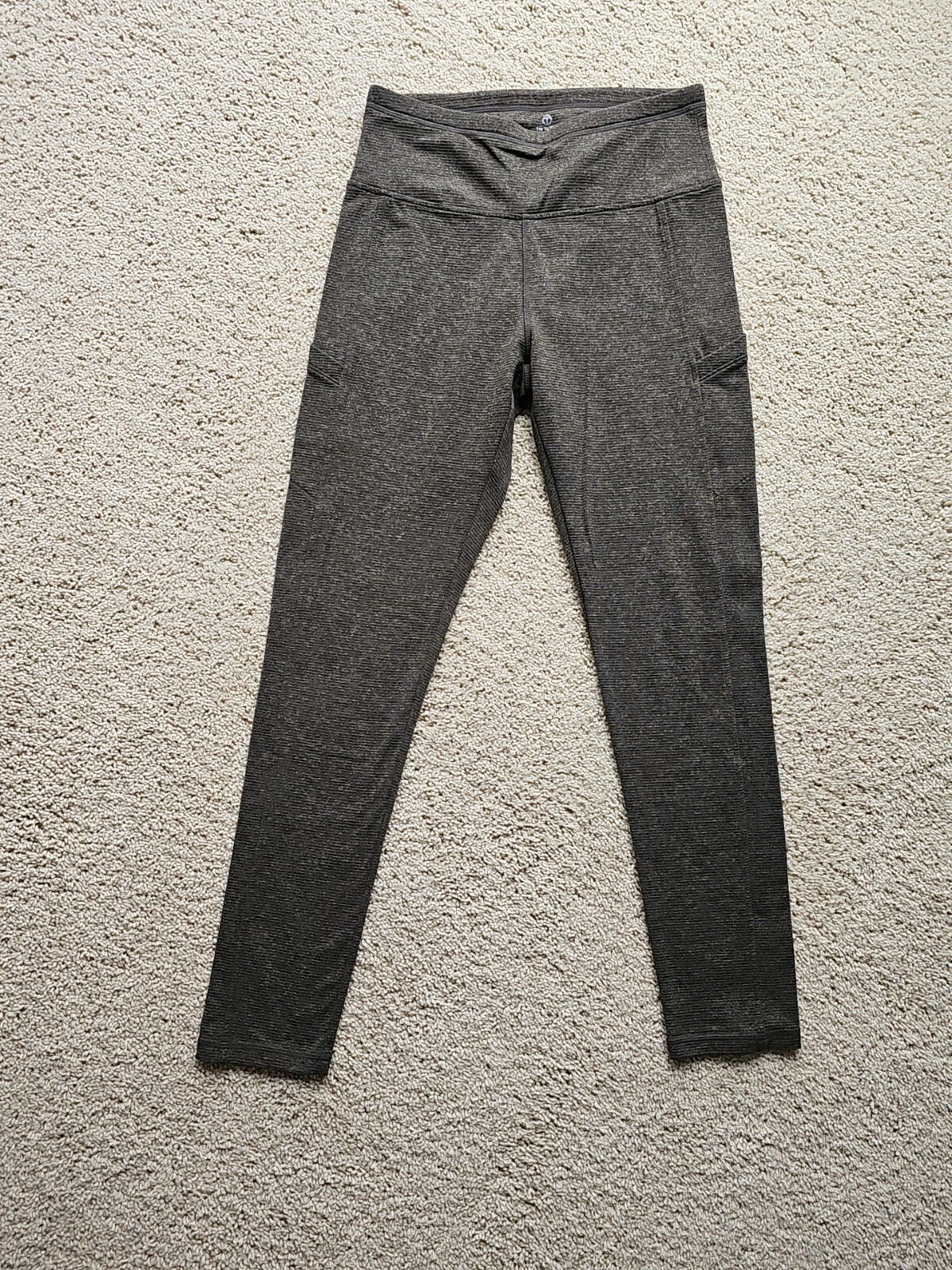 T By Talbots Women's Heathered Olive Green Leggings Size Small | eBay