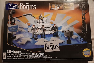 WB MEGA Brands - The Beatles Building Toy Kit with Lights (681 Pieces ...