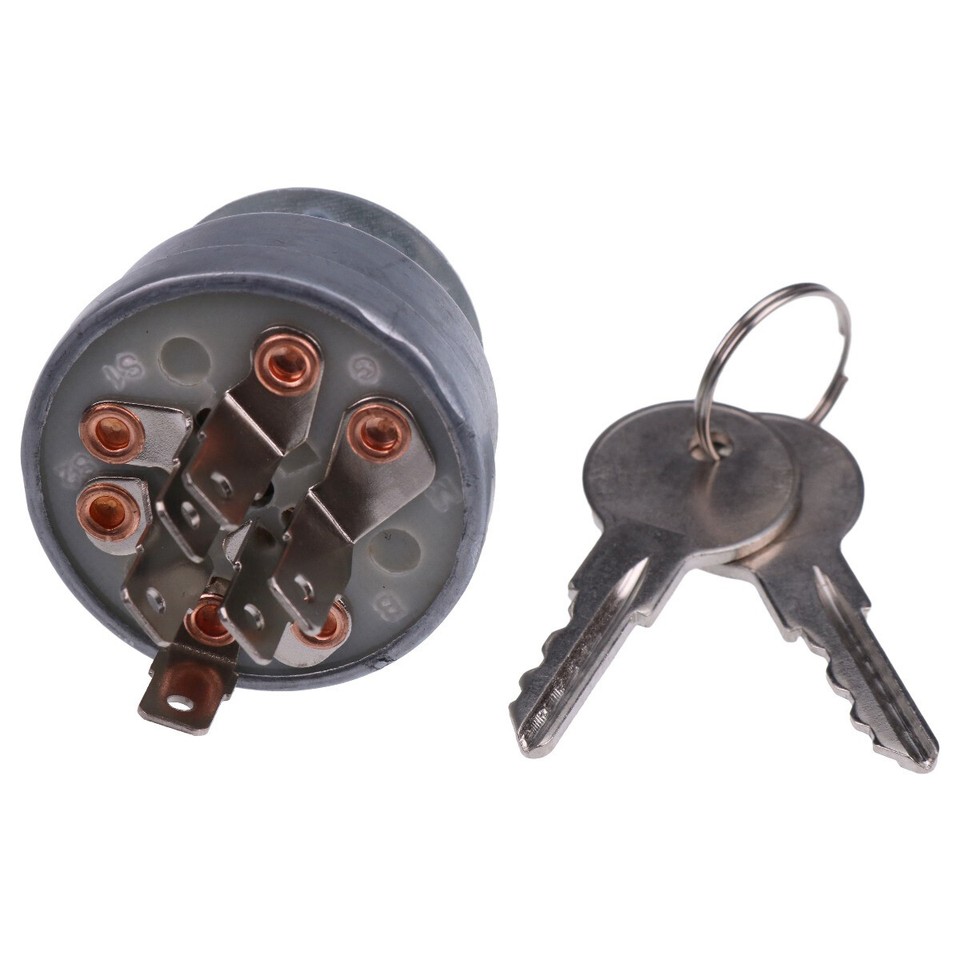 Ignition Key Switch Replace For John Deere TCA22740 TCA15075 w/ Keys | eBay