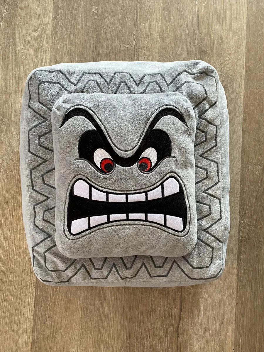 Mario Thwomp Pillow