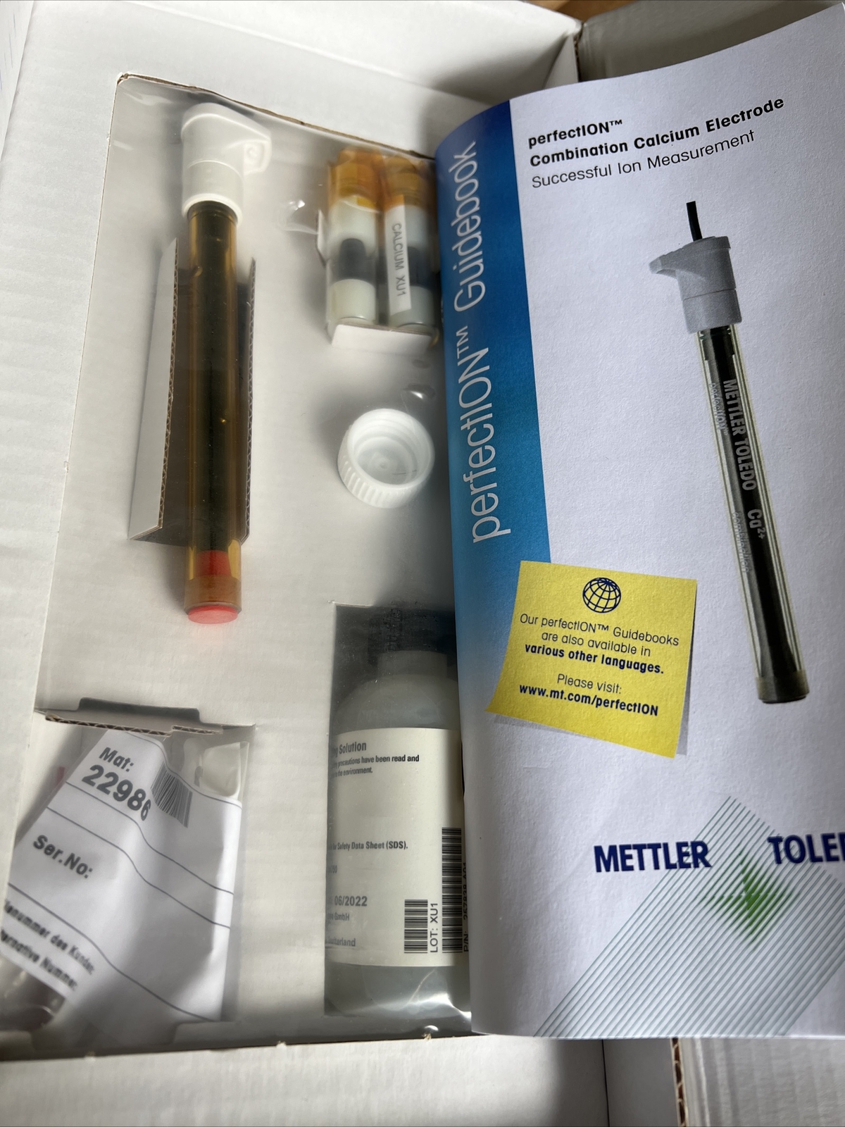 Mettler Toledo 51344803, Ion-selective Electrodes Ca2+ with LEMO ...