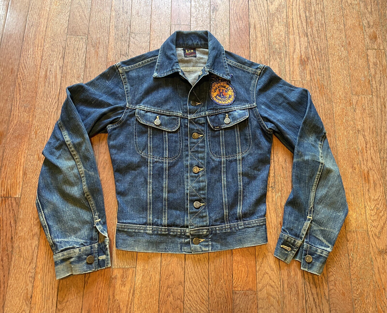 Early 1950s Lee Denim Jacket FFA Patch - Gem