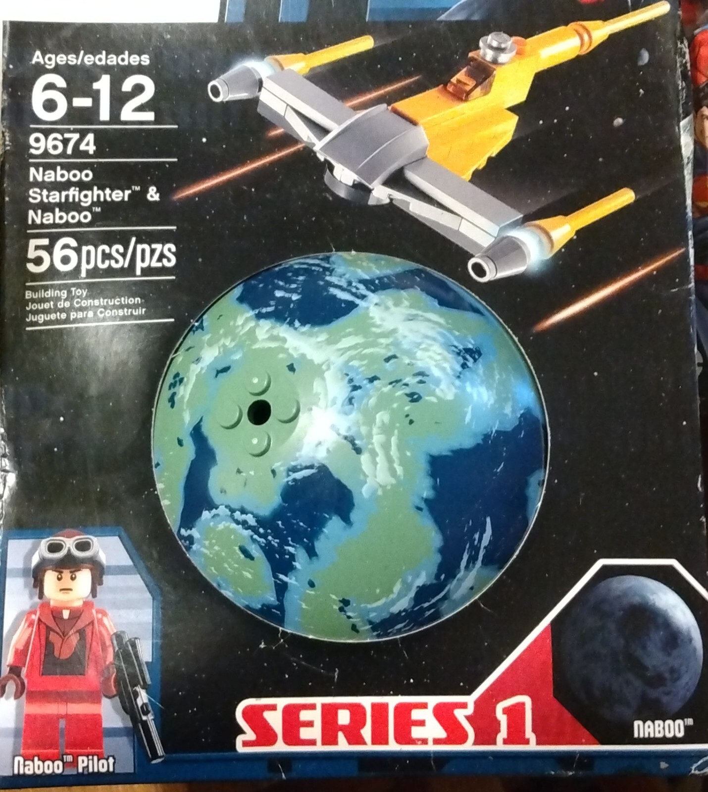 LEGO Star Wars: Naboo Starfighter & Naboo (9674) never opened ...