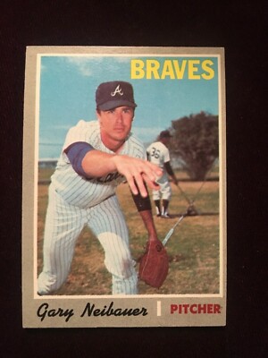 1970 Topps #384 Braves Gary Neibauer Baseball Card | eBay