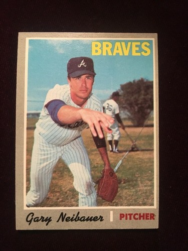 1970 Topps #384 Braves Gary Neibauer Baseball Card | eBay