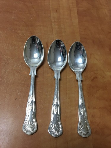 EPNS A1 Sheffield England Kings Pattern Silverplate Teaspoon 5-1/4" Lot ...
