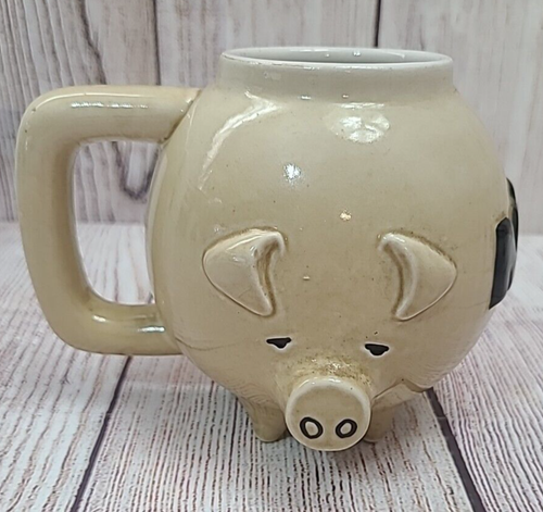 Vintage Male Chauvinist Pig MCP Coffee Mug Cup 3D Novelty Collectible ...
