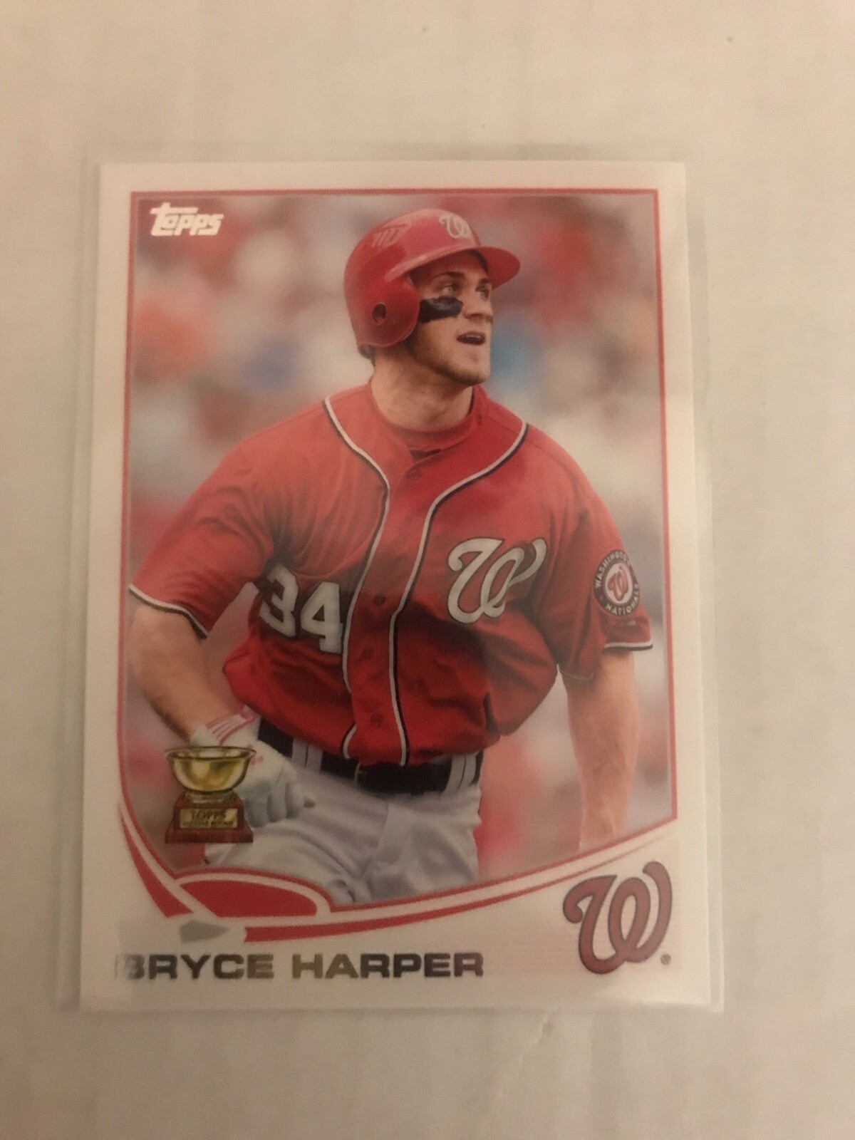 2013 Topps All-Star Rookie Cup Bryce Harper #1 Philadelphia Phillies 1. ...
