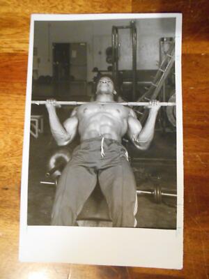 JOHN BROWN bodybuilding muscle ORIGINAL Gene Mozee photo | eBay
