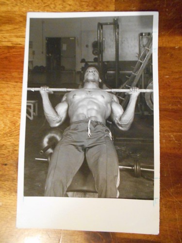 JOHN BROWN bodybuilding muscle ORIGINAL Gene Mozee photo | eBay