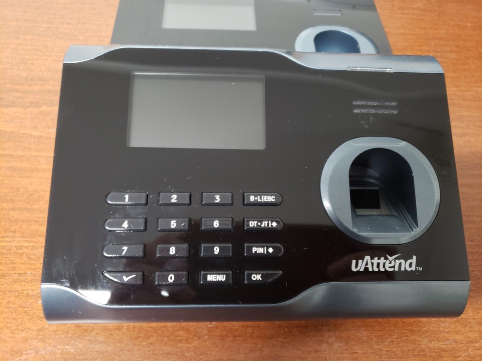 uAttend BN6000 Biometric Timeclock - Black 852665432791| eBay