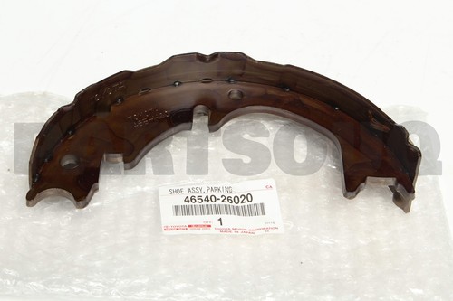 4654026020 Genuine Toyota SHOE ASSY PARKING 46540-26020 | eBay