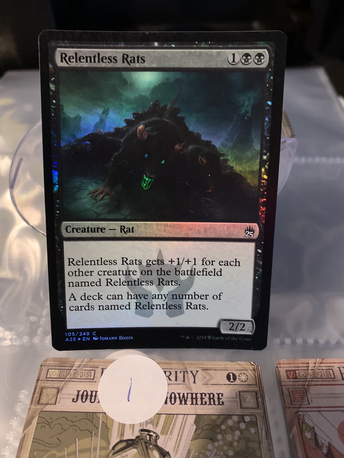 Relentless Rats - Foil Masters 25 LP | eBay