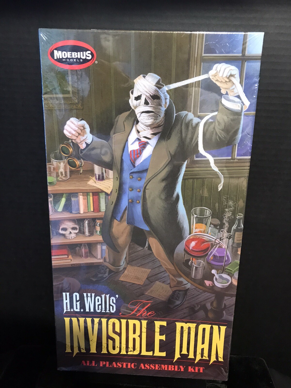 MOEBIUS 903 HG WELLS THE INVISIBLE MAN MODEL KIT-NIB-1/8 SCALE | eBay