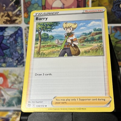 Pokémon TCG Barry Brilliant Stars 130/172 Regular Uncommon | eBay