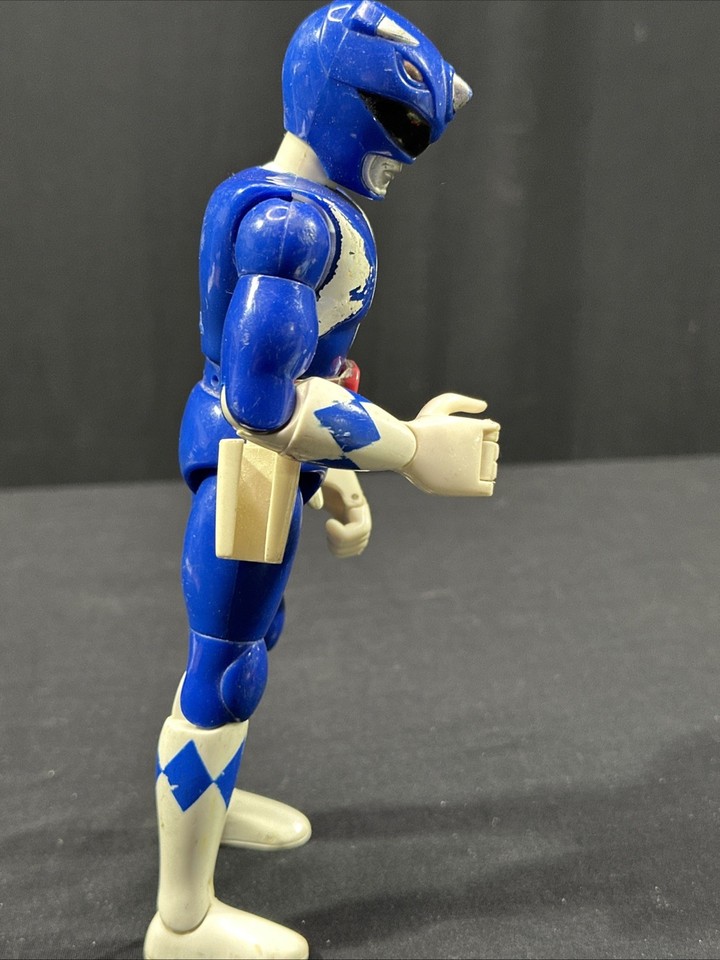 Bandai Mighty Morphin Power Rangers Blue Ranger Billy Action Figure 8 ...